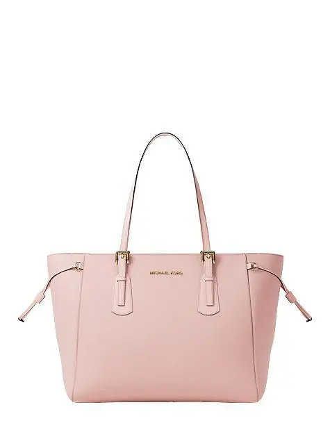 Michael Kors Voyager Large Saffiano Leather Tote Bag - Pink