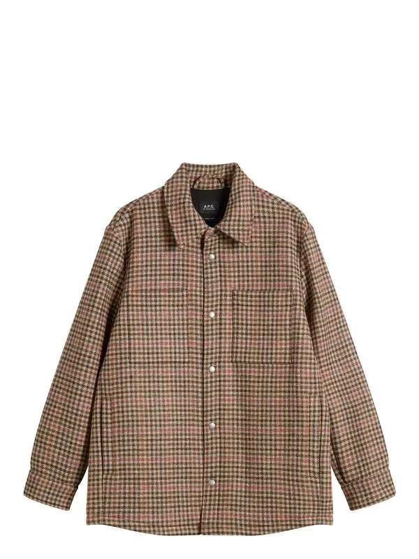 A.p.c. Overshirt - Ice Brown