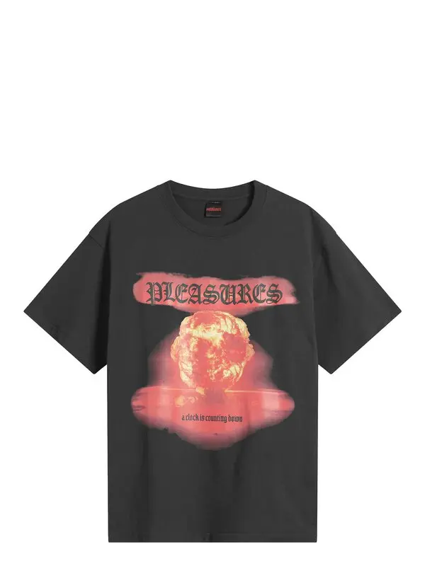 PLEASURES Quarrel T-shirt - Vintage Black