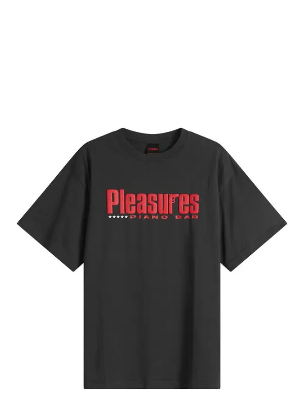 PLEASURES Piano Bar T-shirt - Black