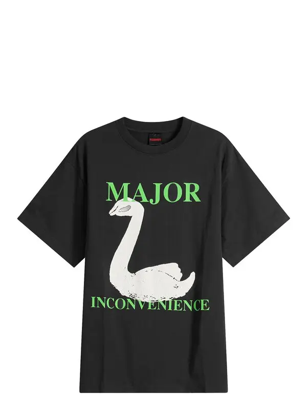 PLEASURES Major T-shirt - Black