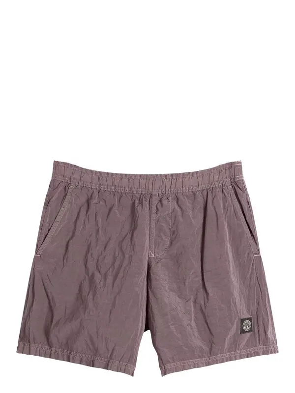 Stone Island Nylon Metal Swim Shorts - Purple Grey