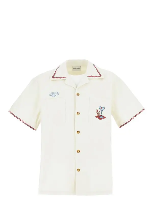 Drole De Monsieur Cocktail Shirt - White