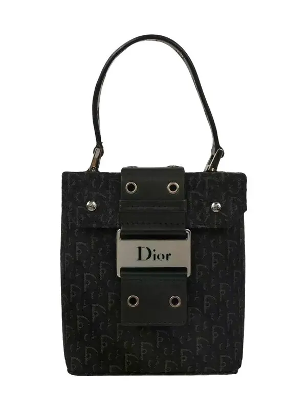 Dior 2002 Street Chic Trotter Tote - Black