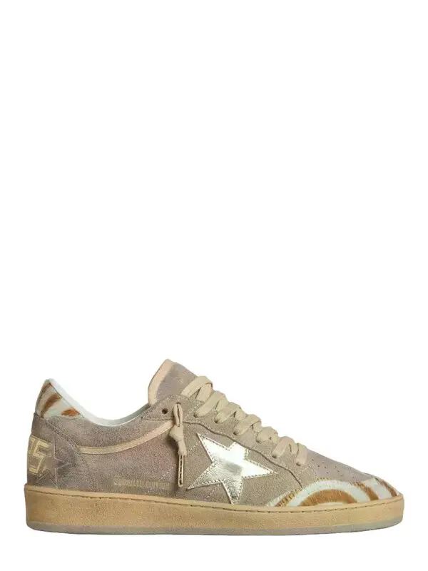 Golden Goose Ball Star Suede Sneakers - Neutrals
