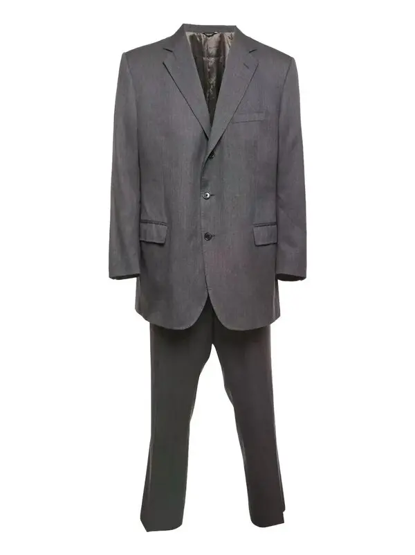 Dolce & Gabbana Single-breasted Wool Suit - Grey
