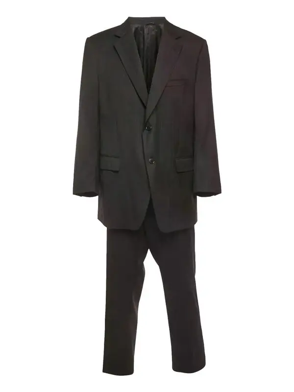 Dolce & Gabbana Striped Suit - Black