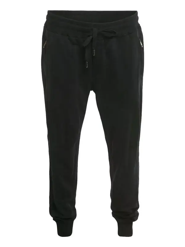 Dolce & Gabbana Logo-plaque Track Pants - Black