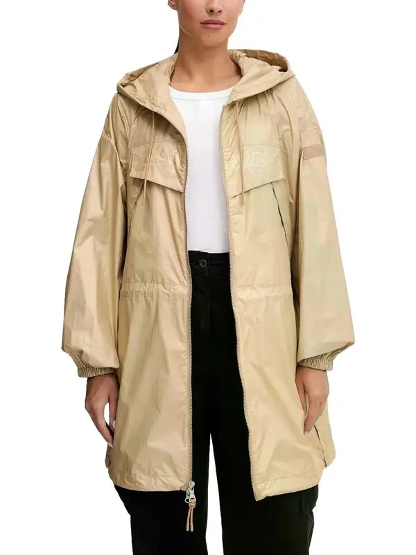 NAPAPIJRI Hooded Raincoat - Neutrals