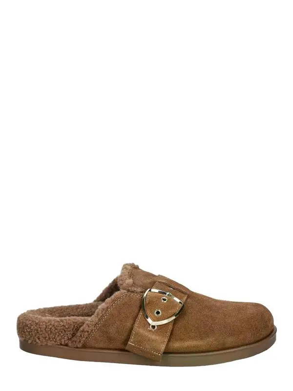 BLAUER. Buckle Strap Loafers - Brown