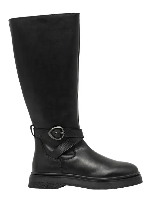 BLAUER. Hanna Buckle-strap Boots - Black