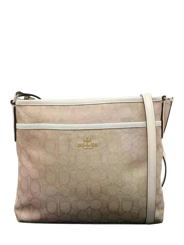 COACH Swingpack Canvas Crossbody Bag - Neutrals