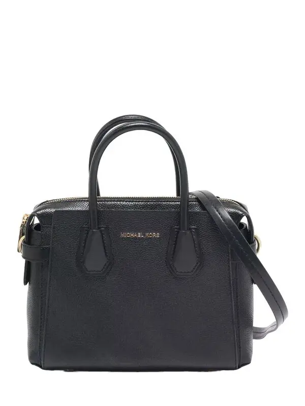 Michael Kors Leather Tote Bag - Black