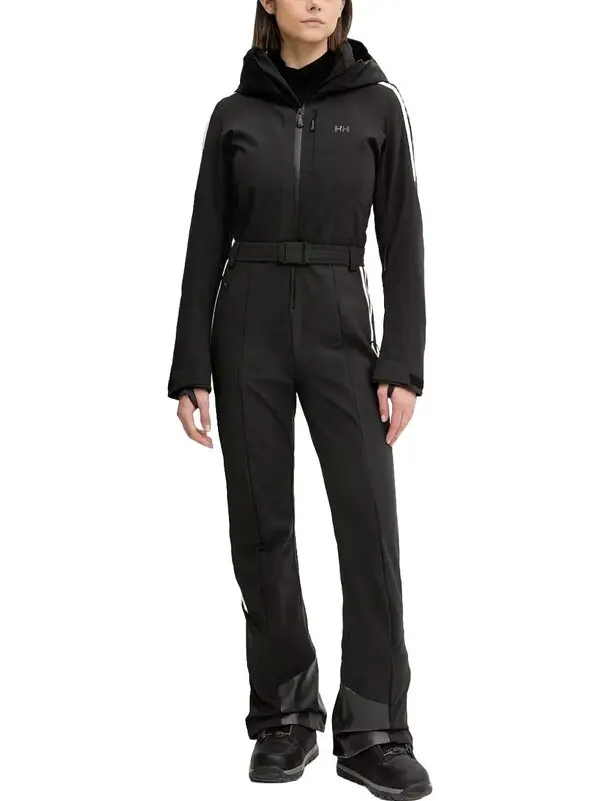 Helly Hansen Hooded Belted Ski Suit - Black