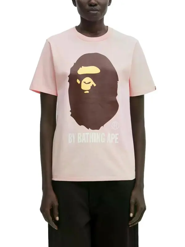 A BATHING APE Graphic-print T-shirt - Pink