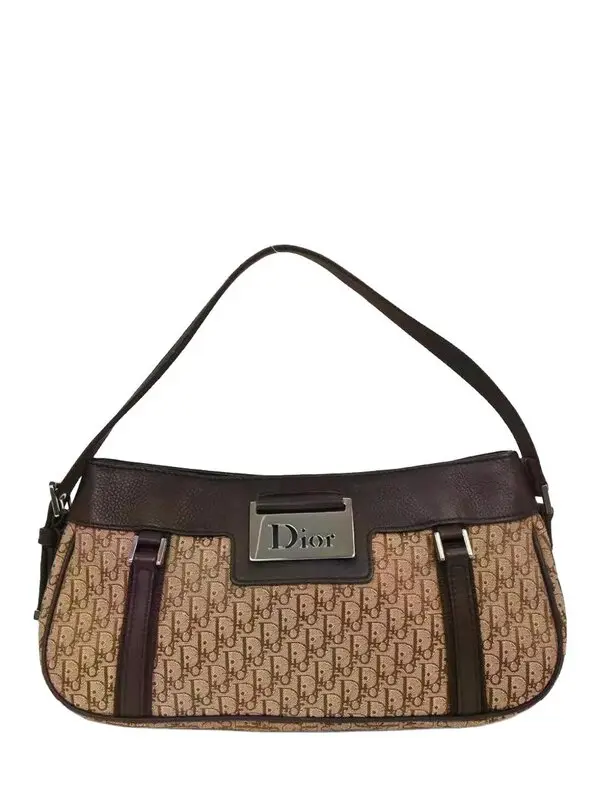 Dior 2005 Street Chic Patterned Shoulder Bag - Neutrals