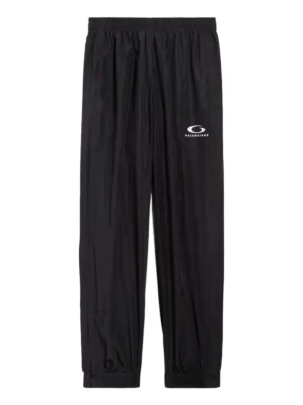 Balenciaga Logo-detail Track Pants - Black