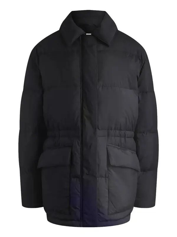 12 STOREEZ Pocket Down Jacket - Black