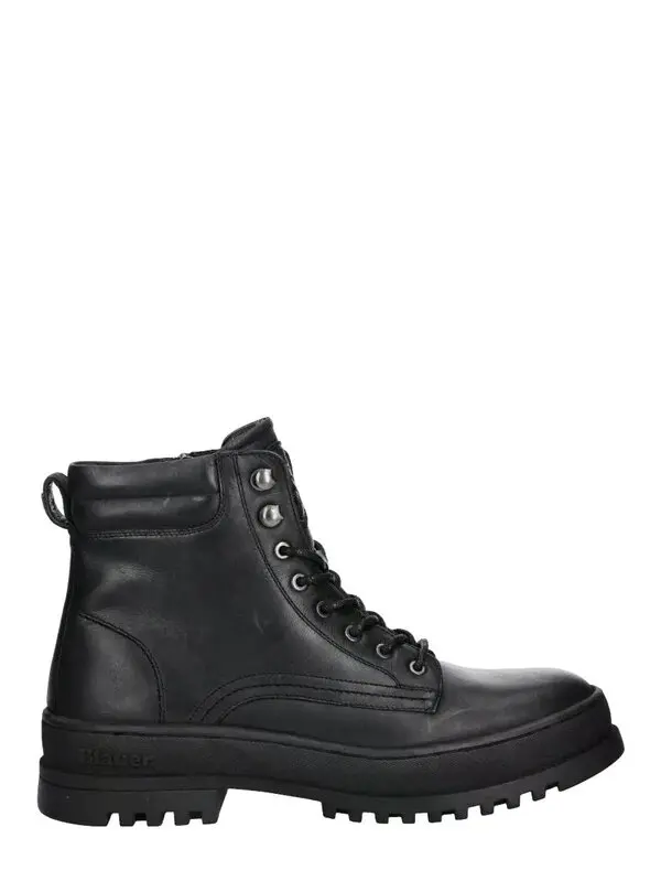 BLAUER. Lace-up Boots - Black