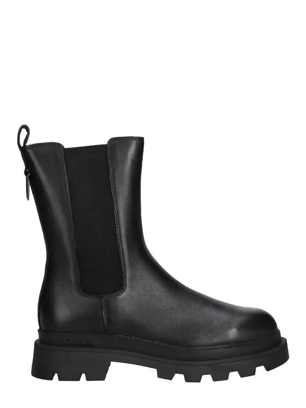 BLAUER. Lug-sole Chelsea Boots - Black