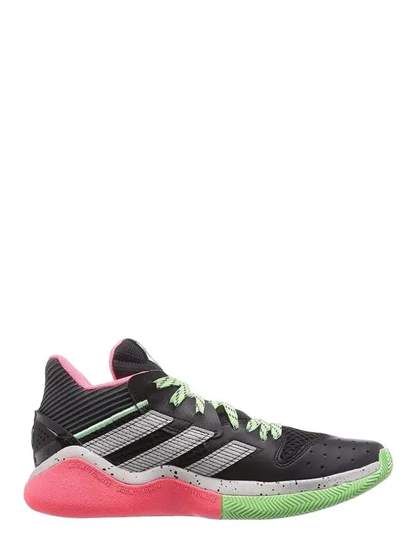 Adidas Harden Stepback Sneakers - Core Black/grey Two/glory Mint