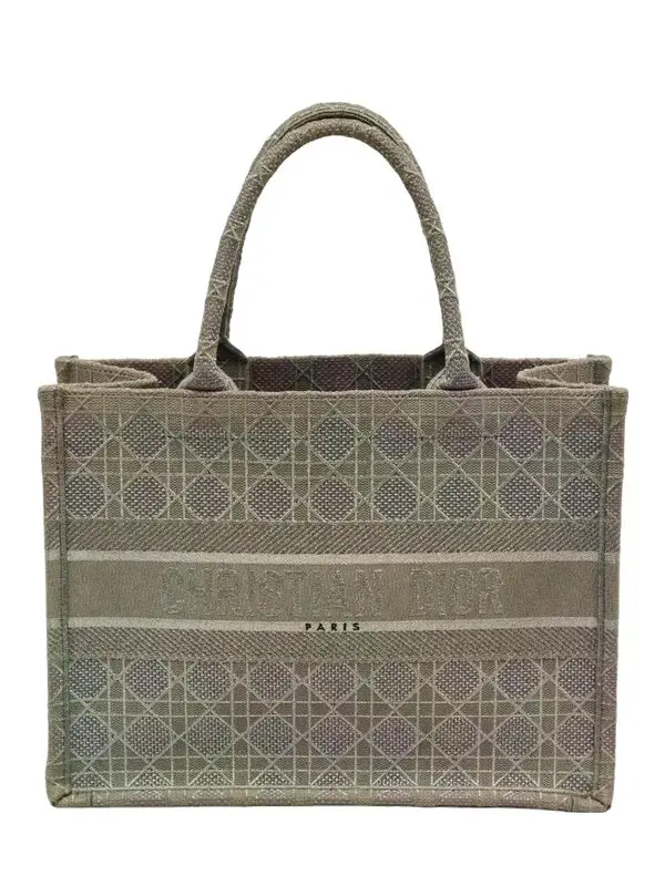 Dior 2020 Medium Book Tote Bag - Grey