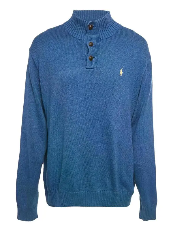 Polo Ralph Lauren Buttoned Sweater - Blue
