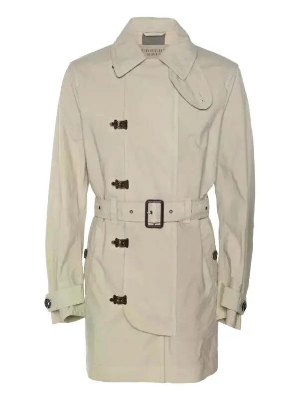 Burberry Button-fastening Coat - Neutrals