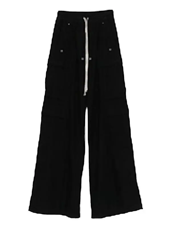 Rick Owens Double Cargo Jumbo Belas Pants - Black