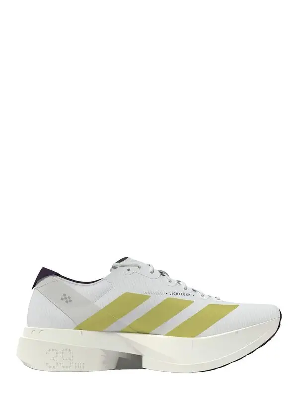 Adidas Adizero Adios Pro 4 Hong Kong Sneakers - Cloud White/gold Metallic/aurora Plum