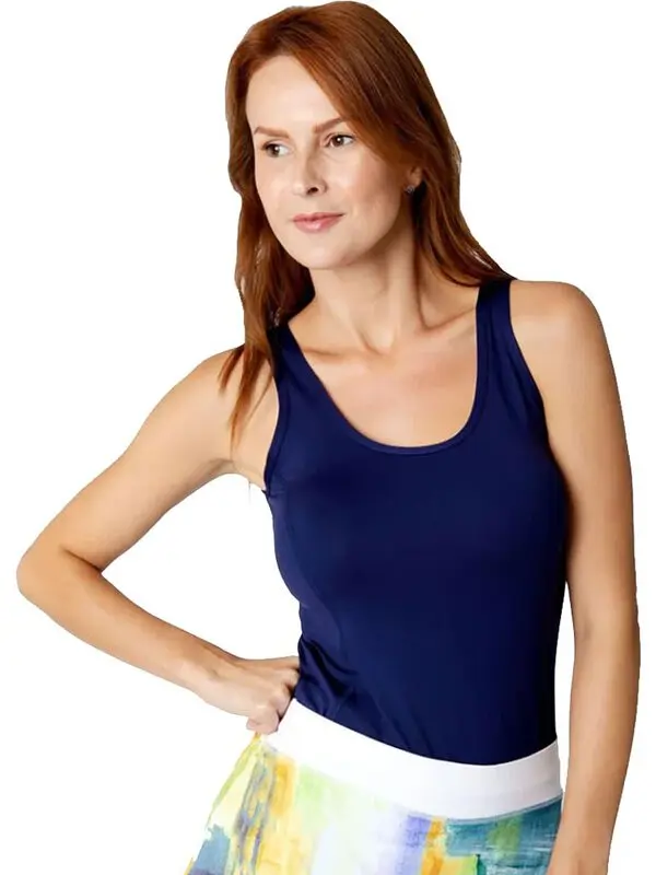 SOFIBELLA Tank Top - Navy