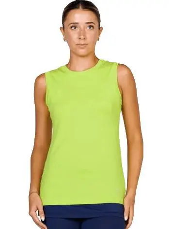 SOFIBELLA Sleeveless Tennis Shirt - Teddy
