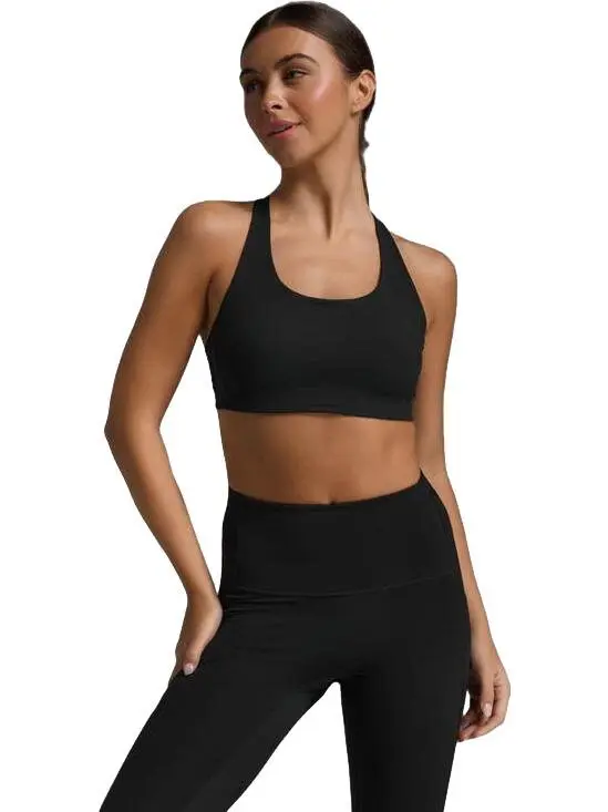 2xu Form Strappy Low Impact Bra - Black/black