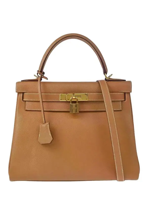 Hermès 2000 28 Kelly Retourne Handbag - Brown
