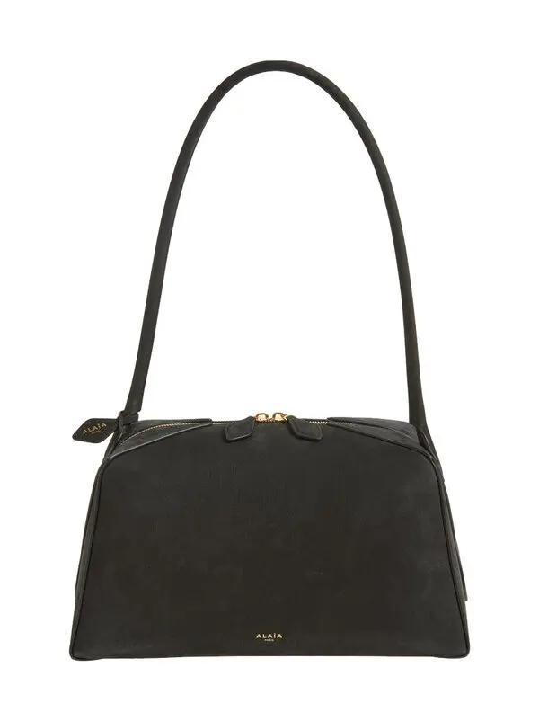 Alaïa Bowling Shoulder Bag - Noir