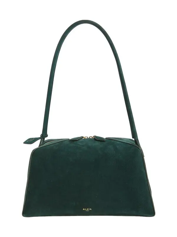 Alaïa Bowling Shoulder Bag - Vert Foret