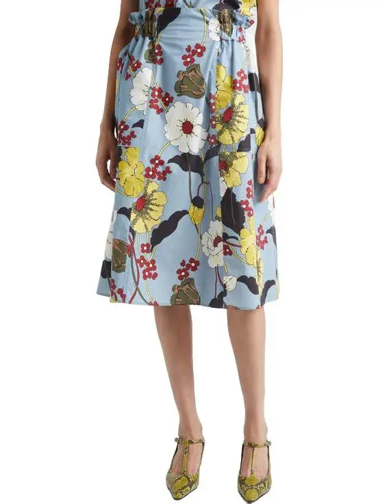 Marni Flared Midi Skirt - Mfb31sky