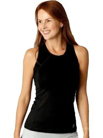SOFIBELLA Tennis Tank Top - Black