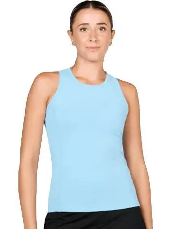 SOFIBELLA Tennis Tank Top - Cloud