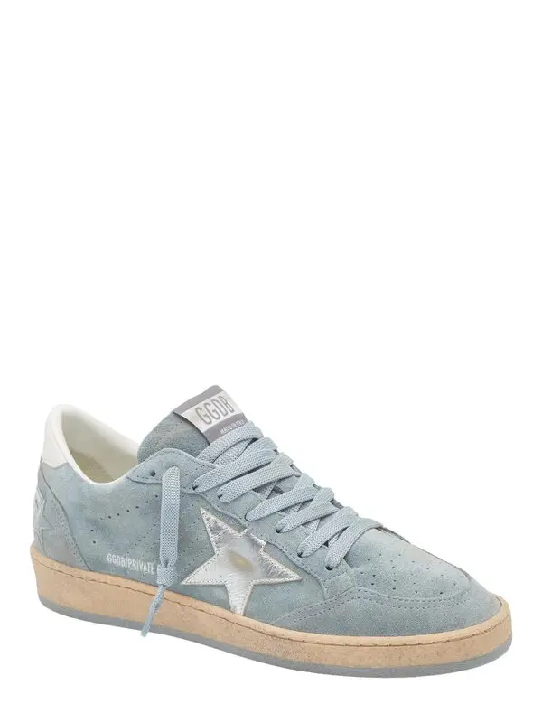 Golden Goose Ball Star Sneakers - Blue/silver
