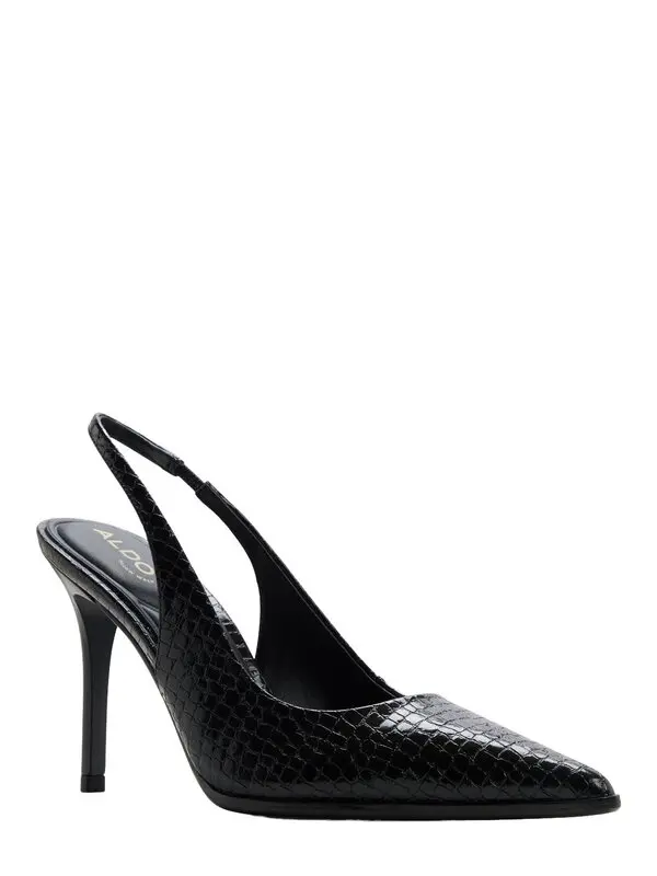 Aldo Pointed Slingback Pumps - Other Black