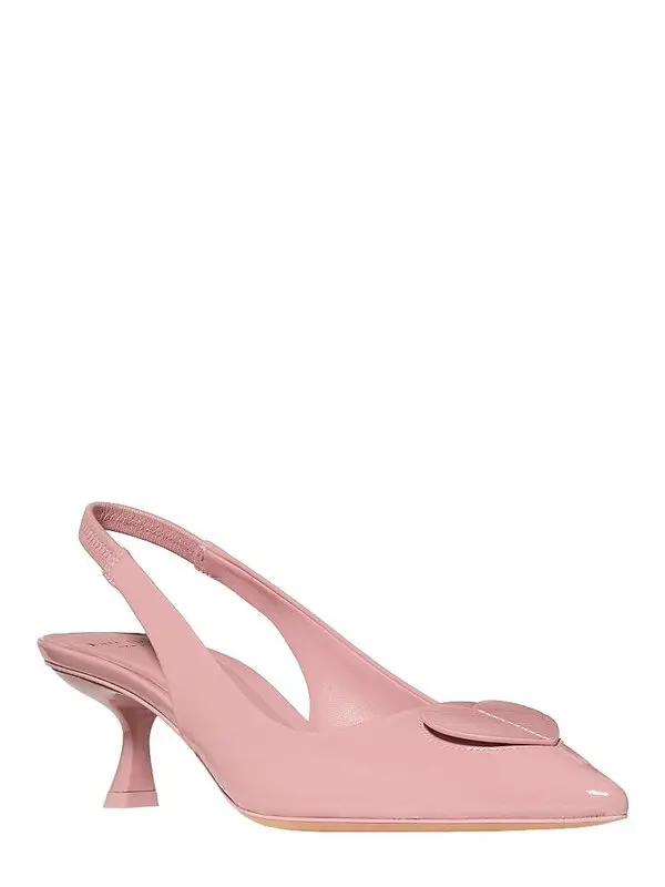 Kate Spade New York Lover Slingback Kitten Heels - Barre Pink