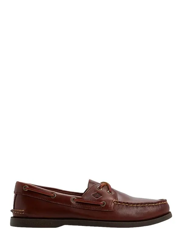 Sperry Authentic Original Leather Boat Shoes - Smooth Dark