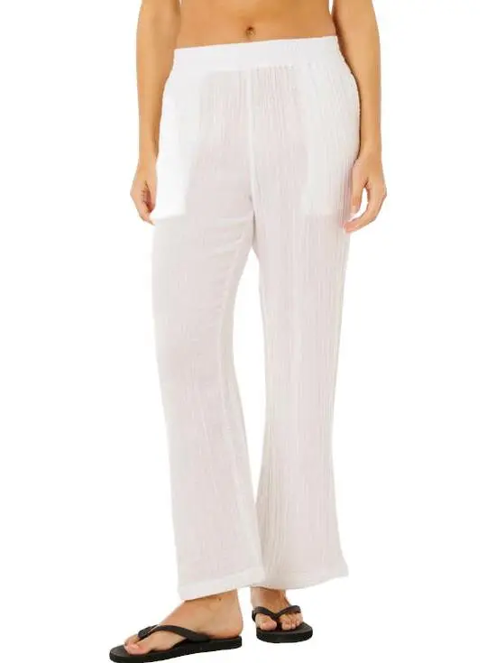 Rip Curl Cotton Pants - White