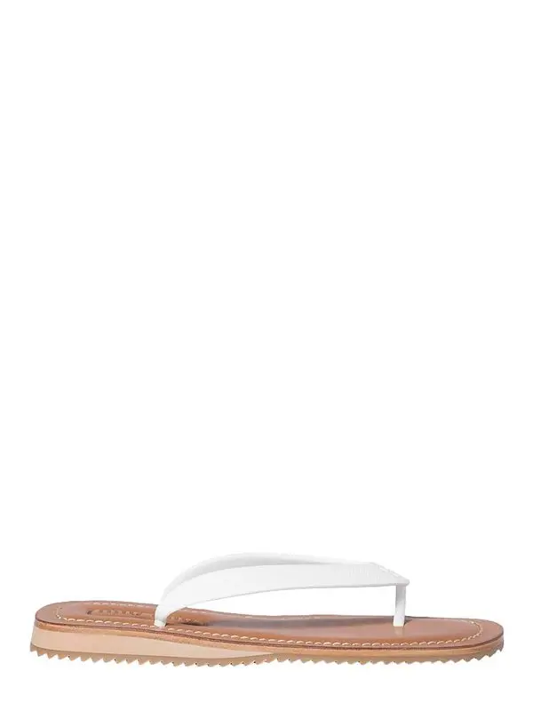 Miu Miu Thong Sandals - Bianco