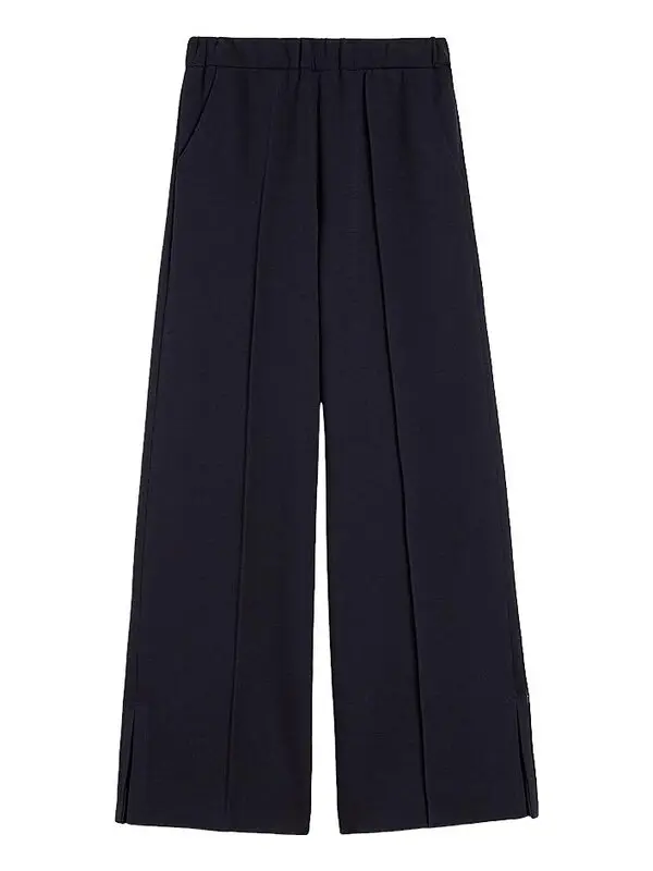 JIL SANDER Wide-leg Pants - Navy