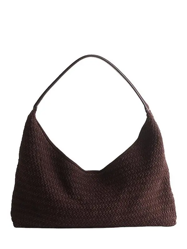 Madewell The Mylie Shoulder Bag - Dark Carob