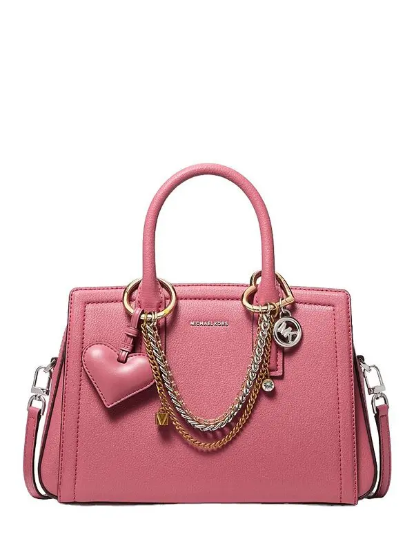 Michael Kors Laila Small Satchel - Rosewood