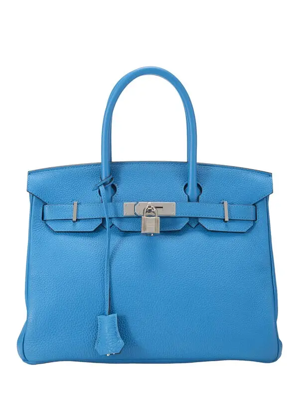 Hermès Togo Verso Birkin 30 - Blue Zanzibar