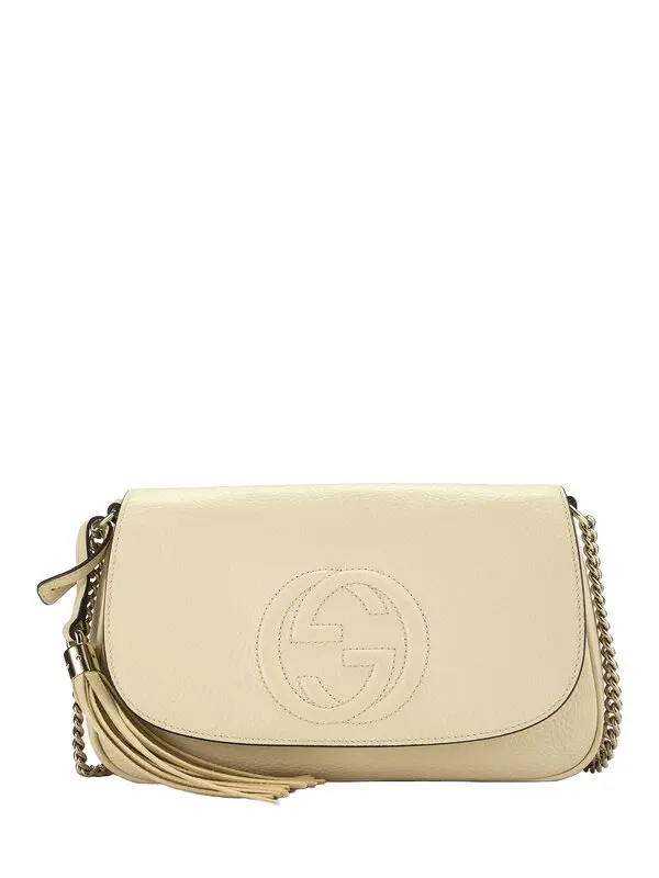 Gucci Soho Crossbody Bag - White
